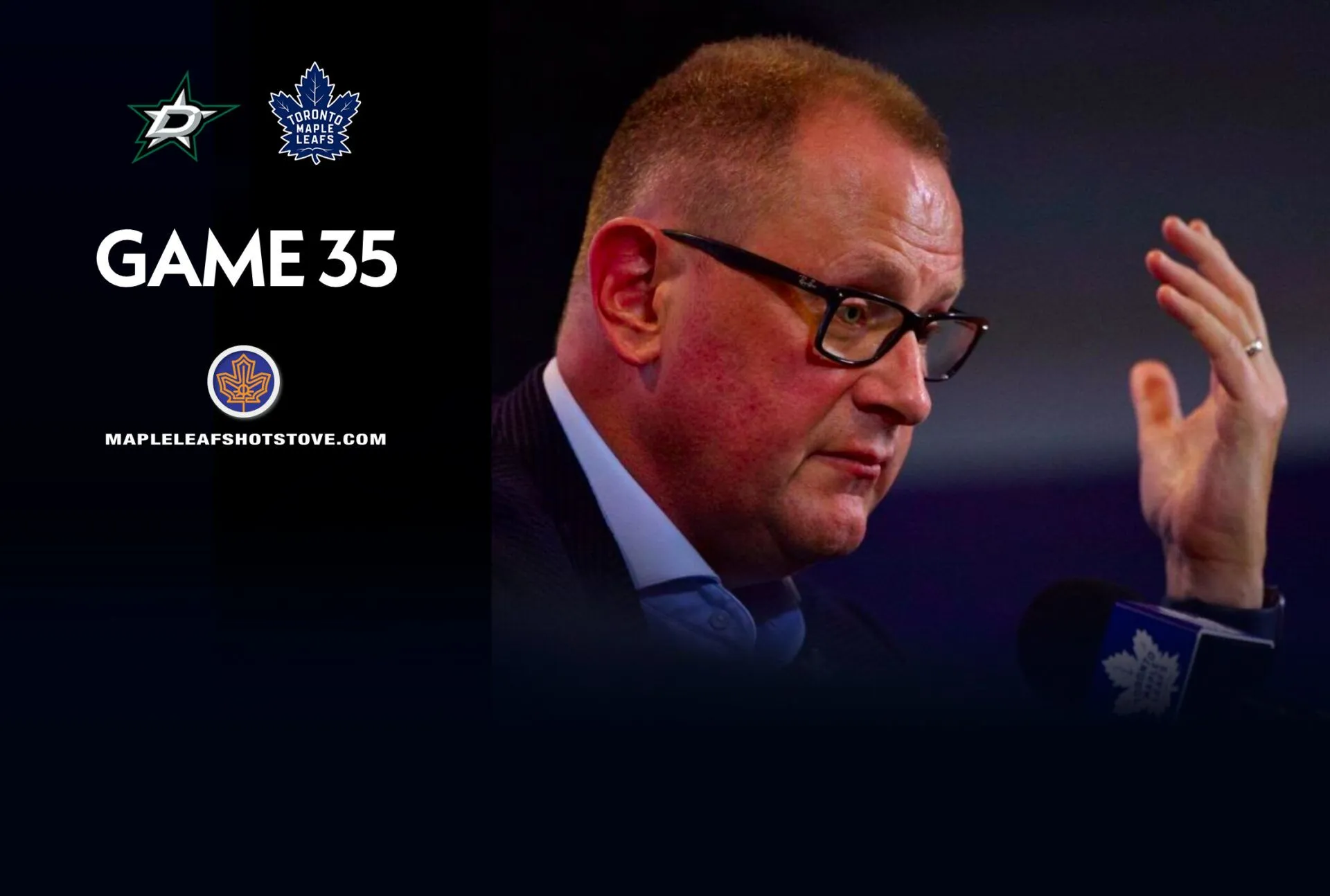 Toronto Maple Leafs vs. Dallas Stars – Game #35 Projected Lines ...