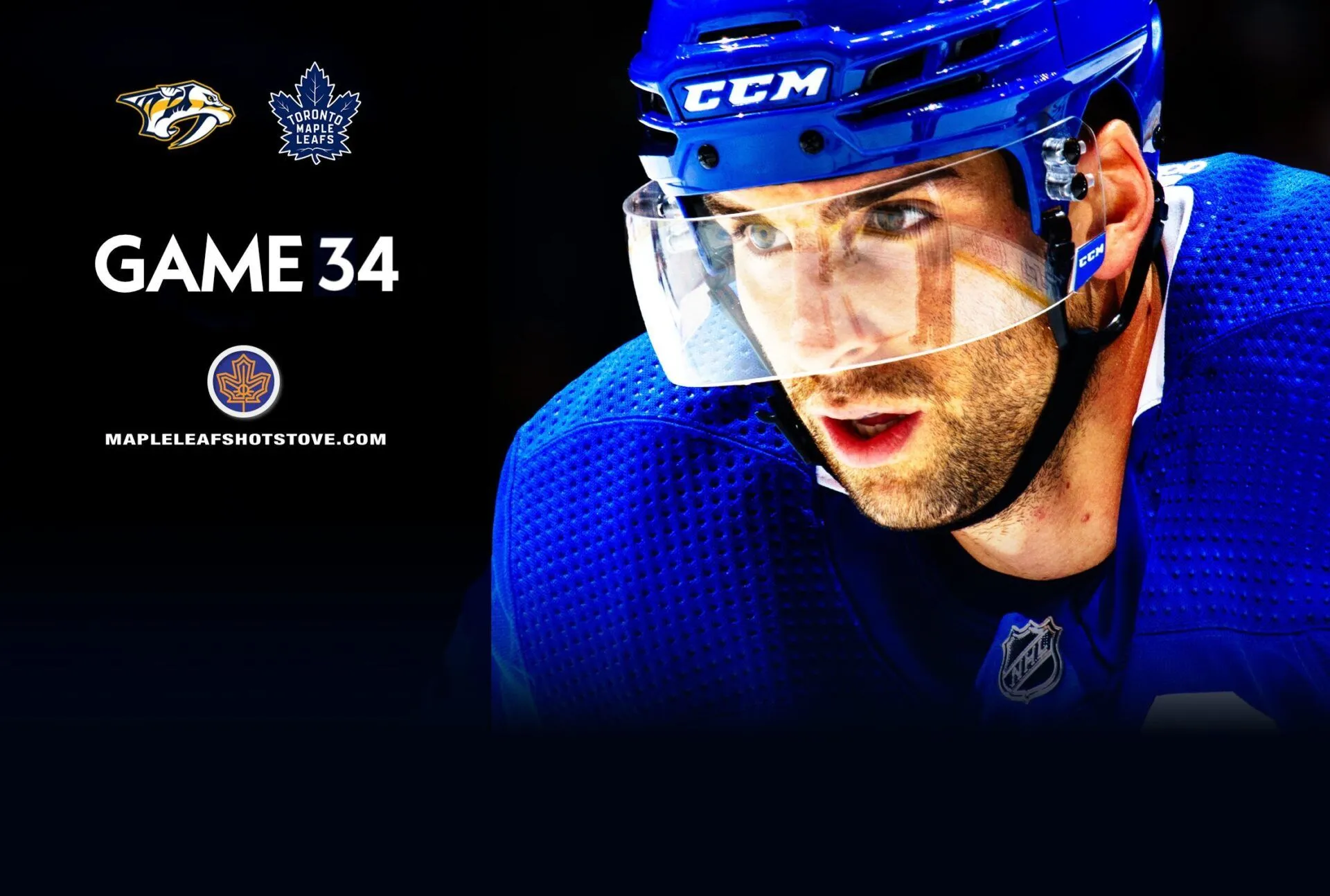 Toronto Maple Leafs vs. Nashville Predators – Game #34 Projected Lines ...