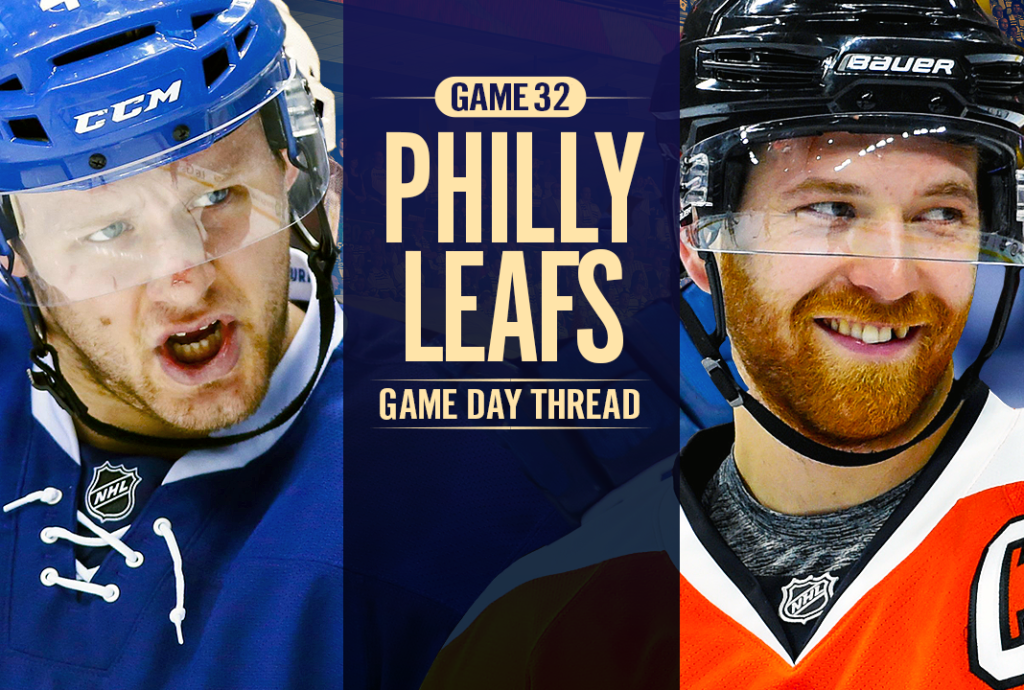 Toronto Maple Leafs vs. Philadelphia Flyers – Game #32 Preview ...