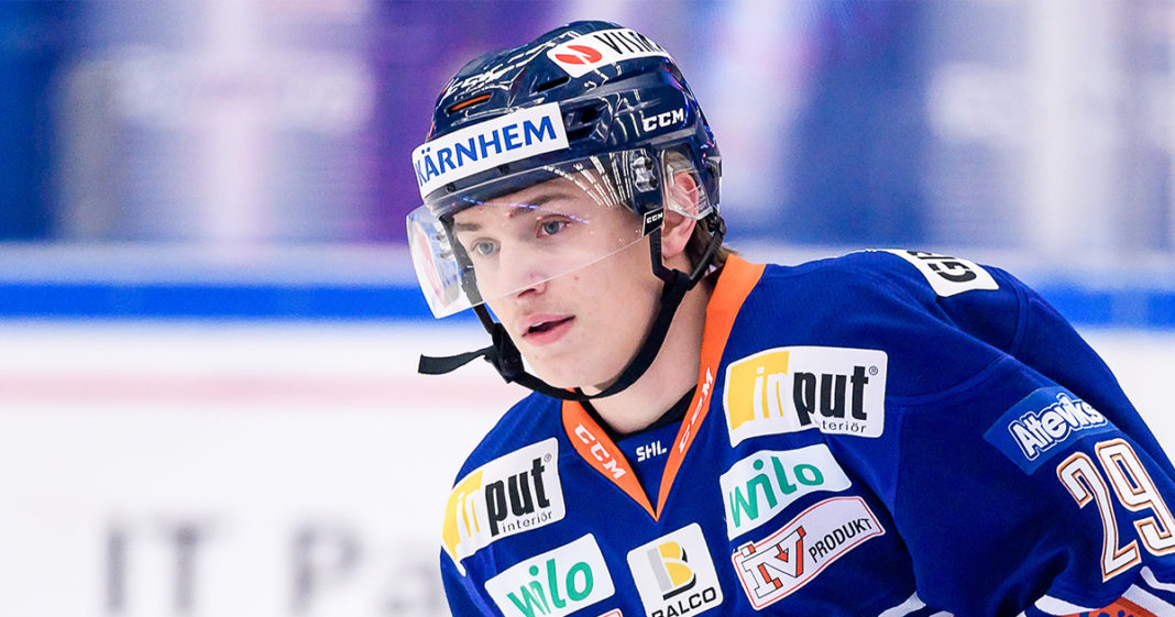 Pontus Holmberg selected 156th overall by the Toronto Maple Leafs
