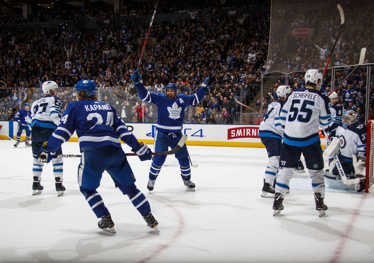 Game #11 Review: Toronto Maple Leafs 3 vs. Winnipeg Jets 2