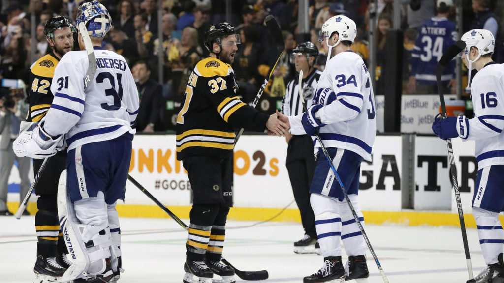 Game #7 Review: Boston Bruins 5 vs. Toronto Maple Leafs 1