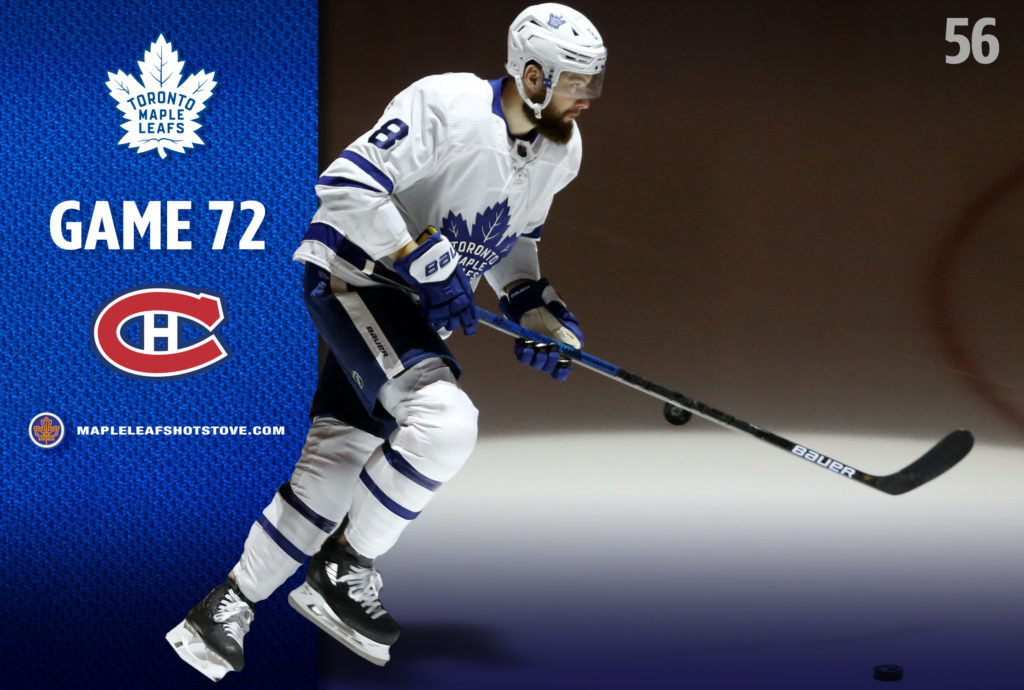 Toronto Maple Leafs vs. Montreal Canadiens - Game #72 Preview ...