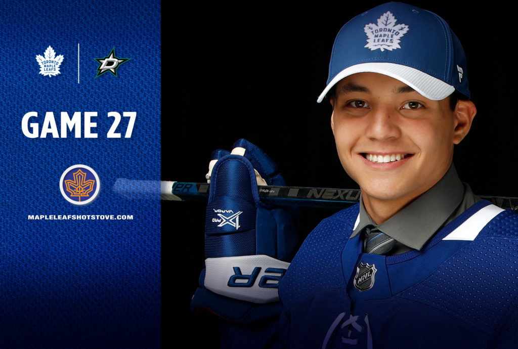 Toronto Maple Leafs at Dallas Stars - Game #27 Preview, Projected Lines ...