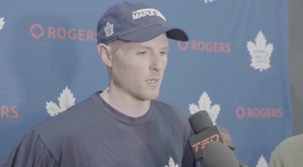 New Maple Leaf Sam Lafferty: "When it gets physical, that's when I tend ...