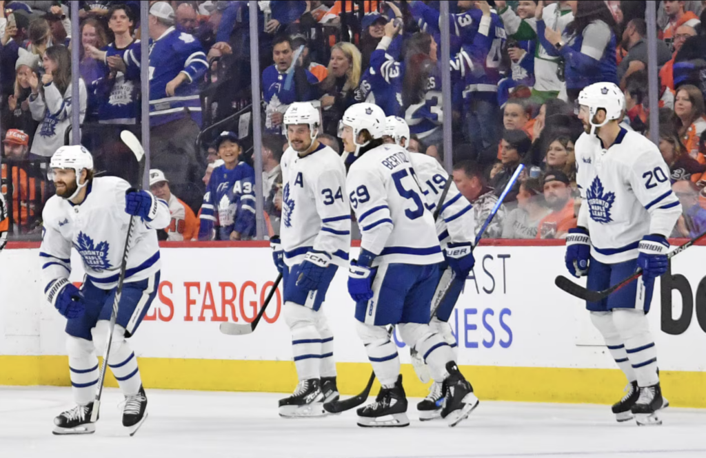 They're in -- Maple Leafs officially clinch a playoff spot for the ...