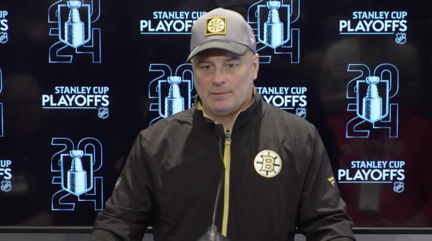 Jim Montgomery on the Bruins' mindset entering this playoff versus last ...