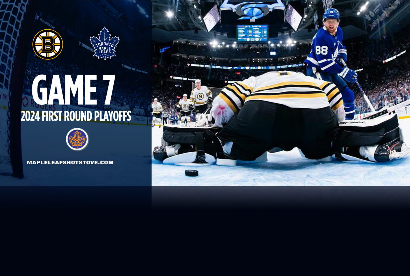Toronto Maple Leafs vs. Boston Bruins – Game #7 Playoff Preview, Projected Lines & TV Info