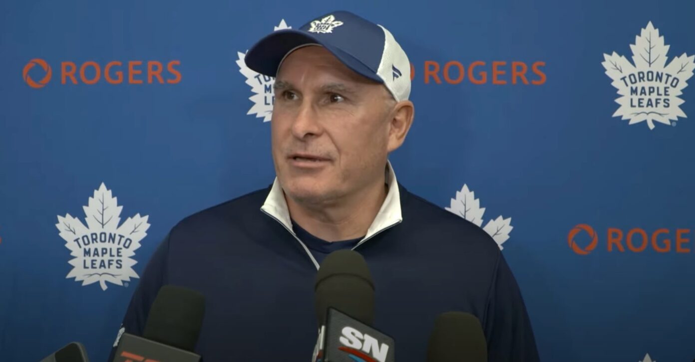 Craig Berube on forming a Nylander-Tavares-Marner line: "I liked Max ...