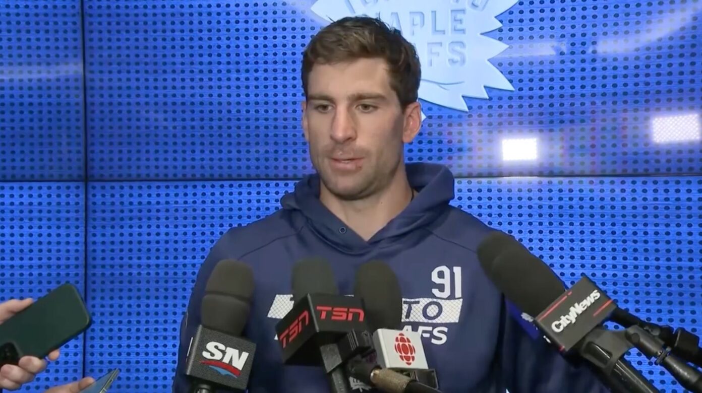 John Tavares on the end of his seven-year contract in Toronto: "I've had positive conversations ...