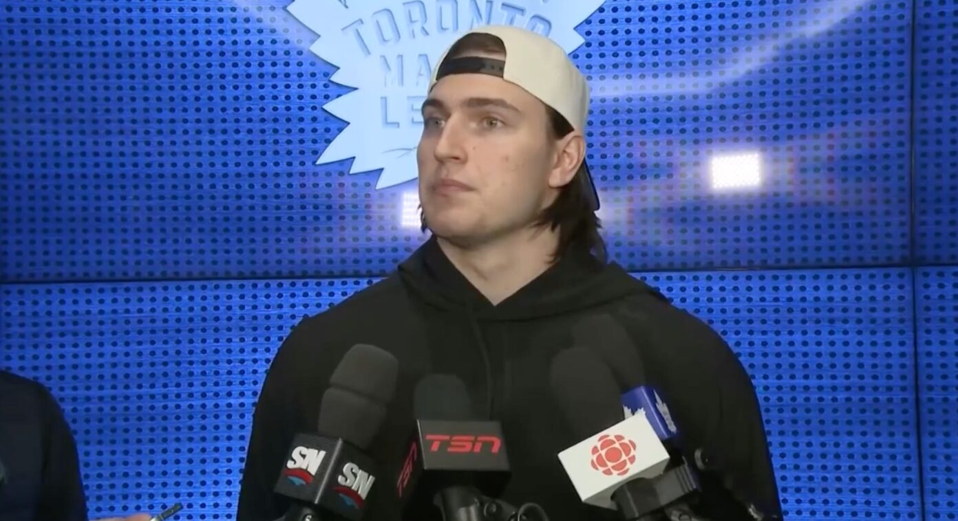 Matthew Knies on his contract expiring with the Leafs: "I want to be ...