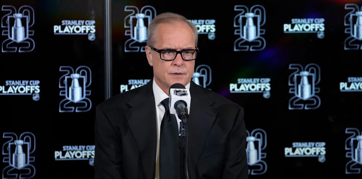 Paul Maurice on Sam Bennett knocking Anthony Stolarz out of Game 1 ...