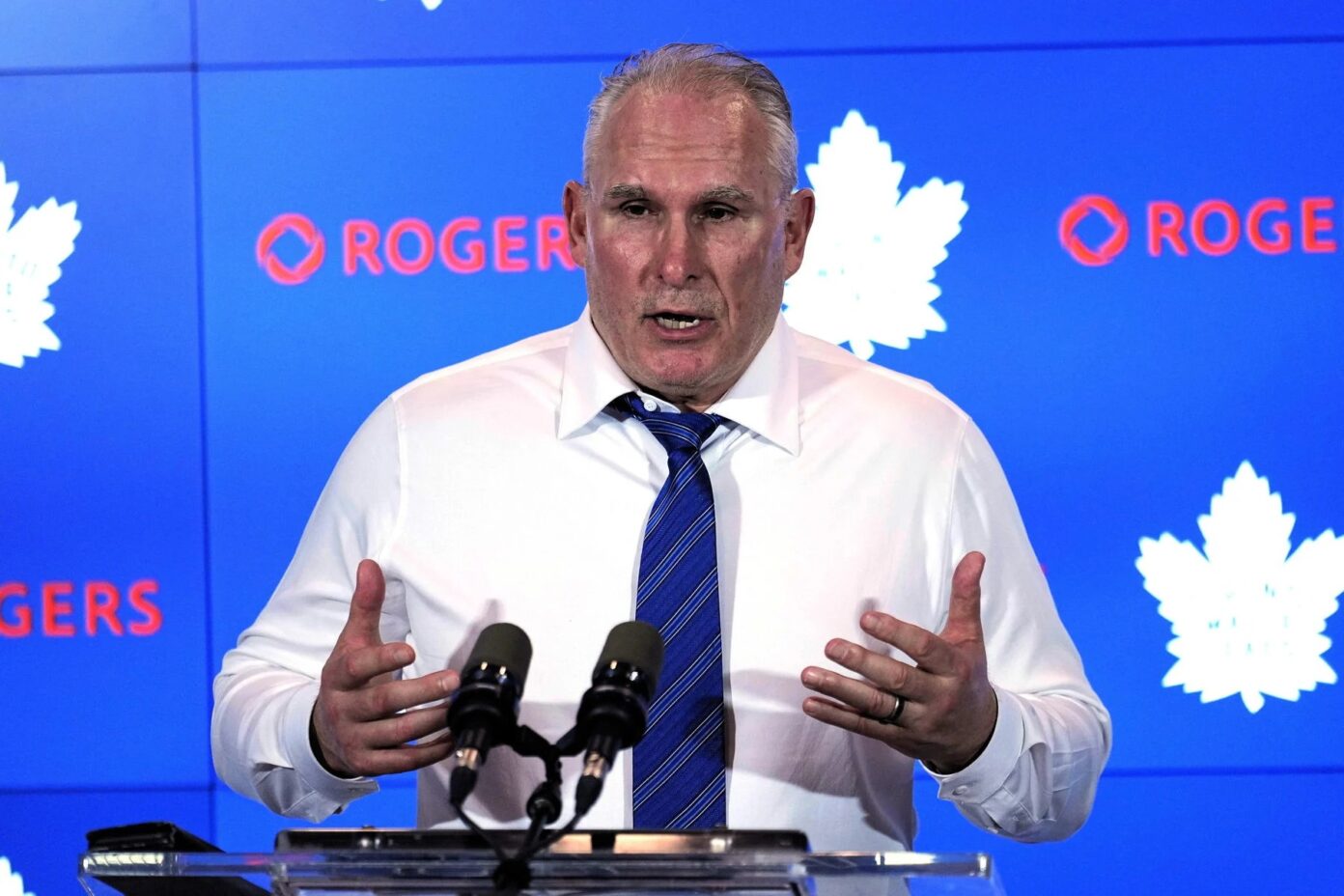 Craig Berube on the recent play of the Matthews line: "It's obviously ...